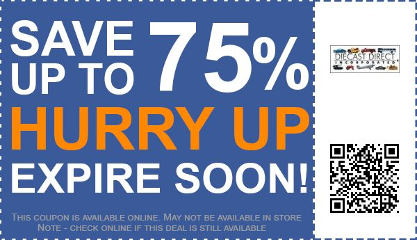 80 Off Diecast Direct Coupon Promo Code Mar 2021