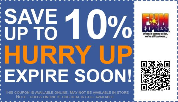 Fun Express Coupons (12 Discounts) - Mar 2021
