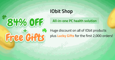 84% Off IObit COUPON ⇨ (14 ACTIVE) March 2024
