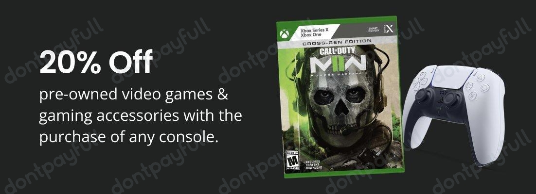 98% Off GameStop Promo Code, Discount Codes - July 2024