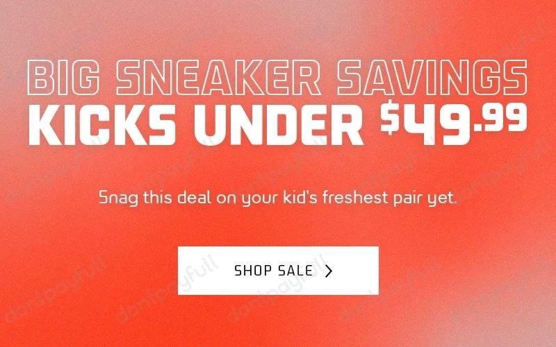 80% Off Kids Foot Locker COUPON CODE ⇨ August 2024