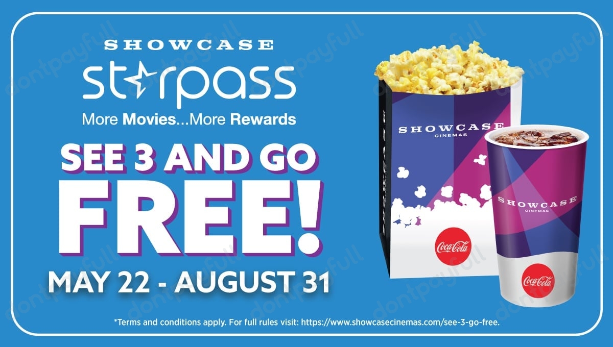 24 Showcase Cinemas Promo Codes, Coupon Codes