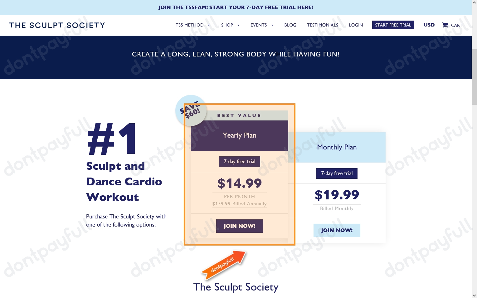 25% Off The Sculpt Society Coupon, Promo Code - Nov 2022