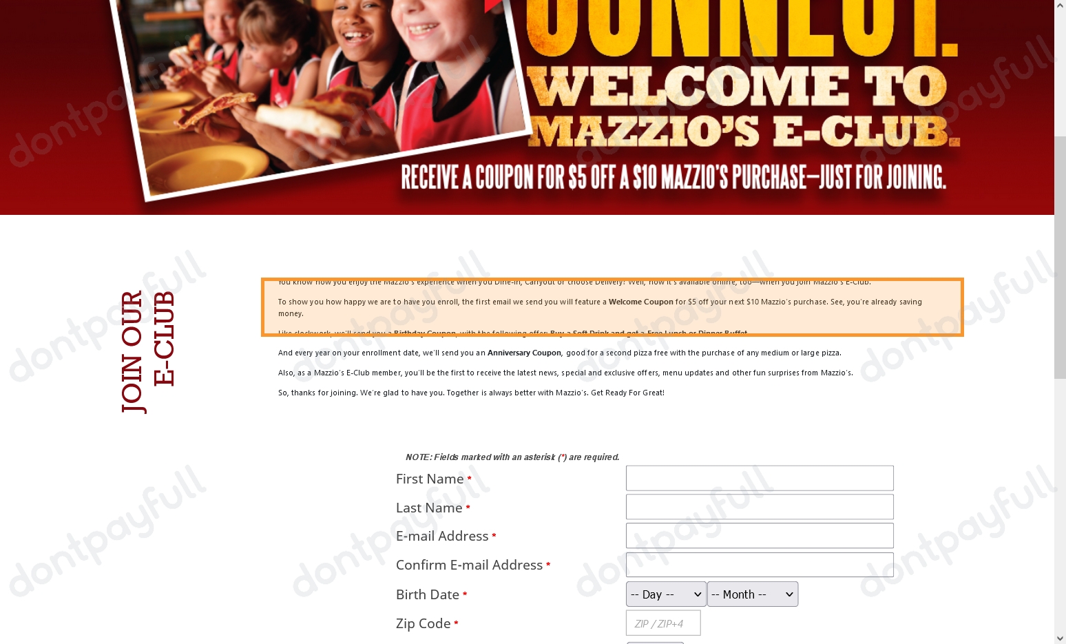 Mazzio's Coupons March 2025: Coupon, Promo Codes