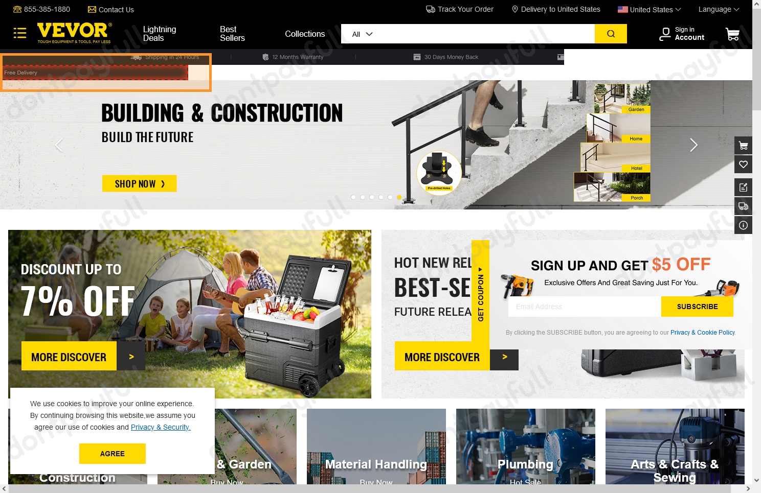 50% Off Vevor COUPON ⇨ (50 ACTIVE) May 2024