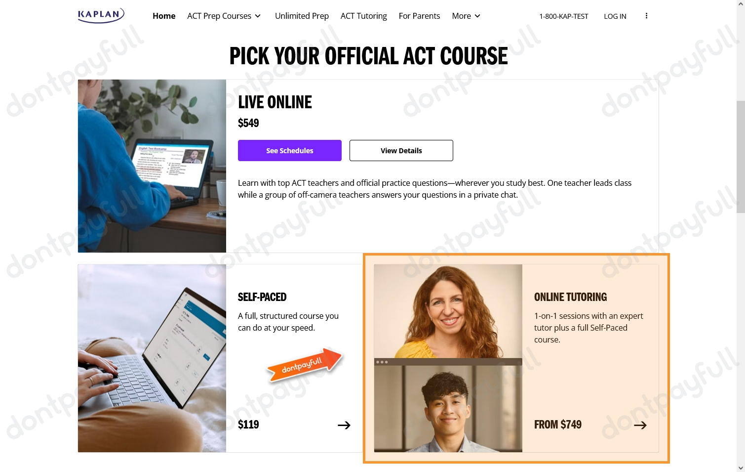 35% Off Kaplan Test Coupon, Promo Code - Oct 2022