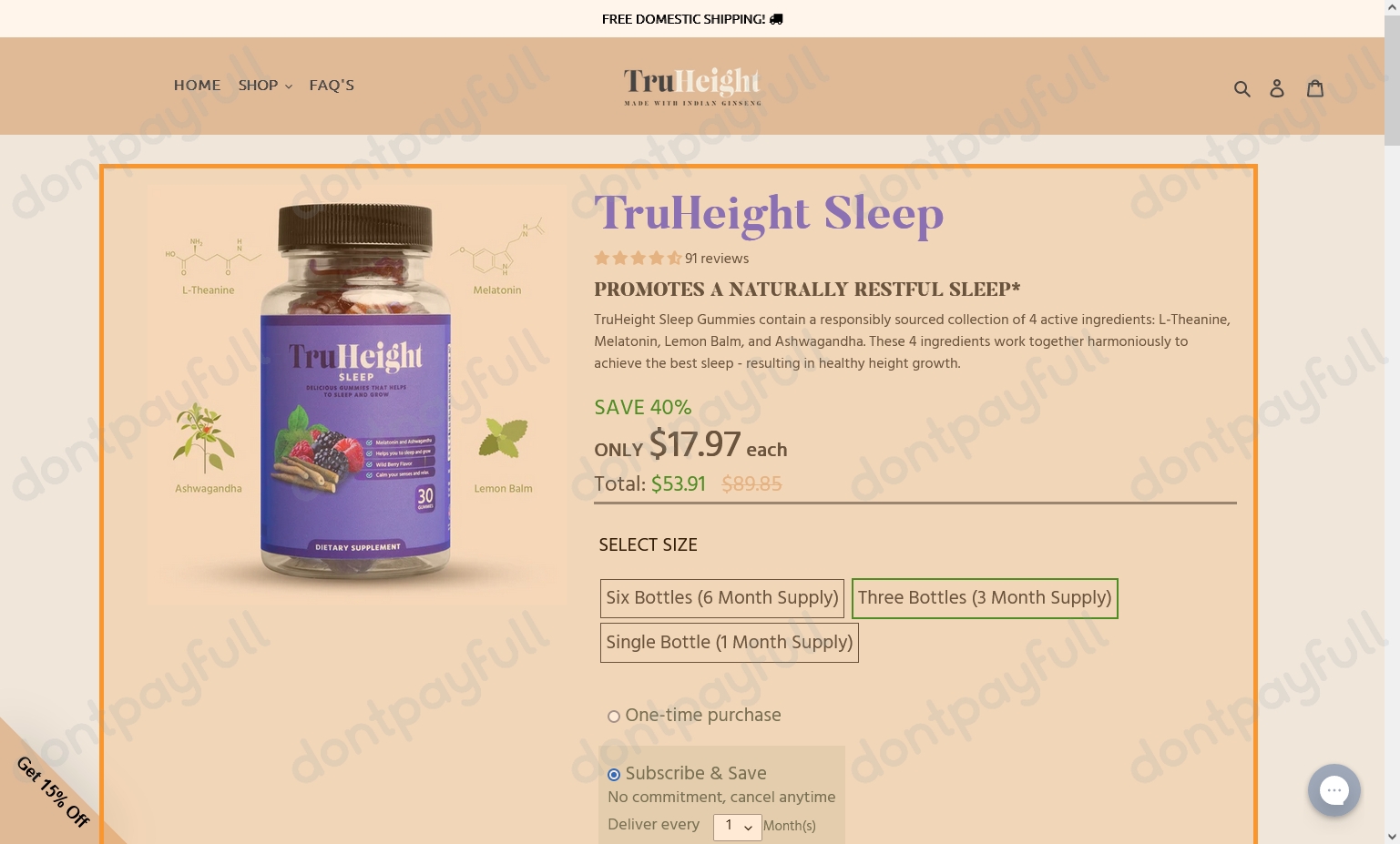 65% Off TruHeight DISCOUNT CODES ⇨ September 2024