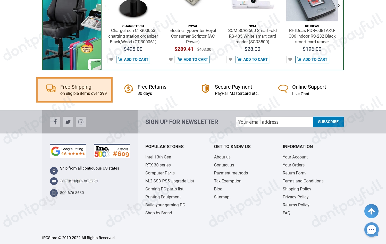 45% Off IPC Store Discount Codes - November 2024