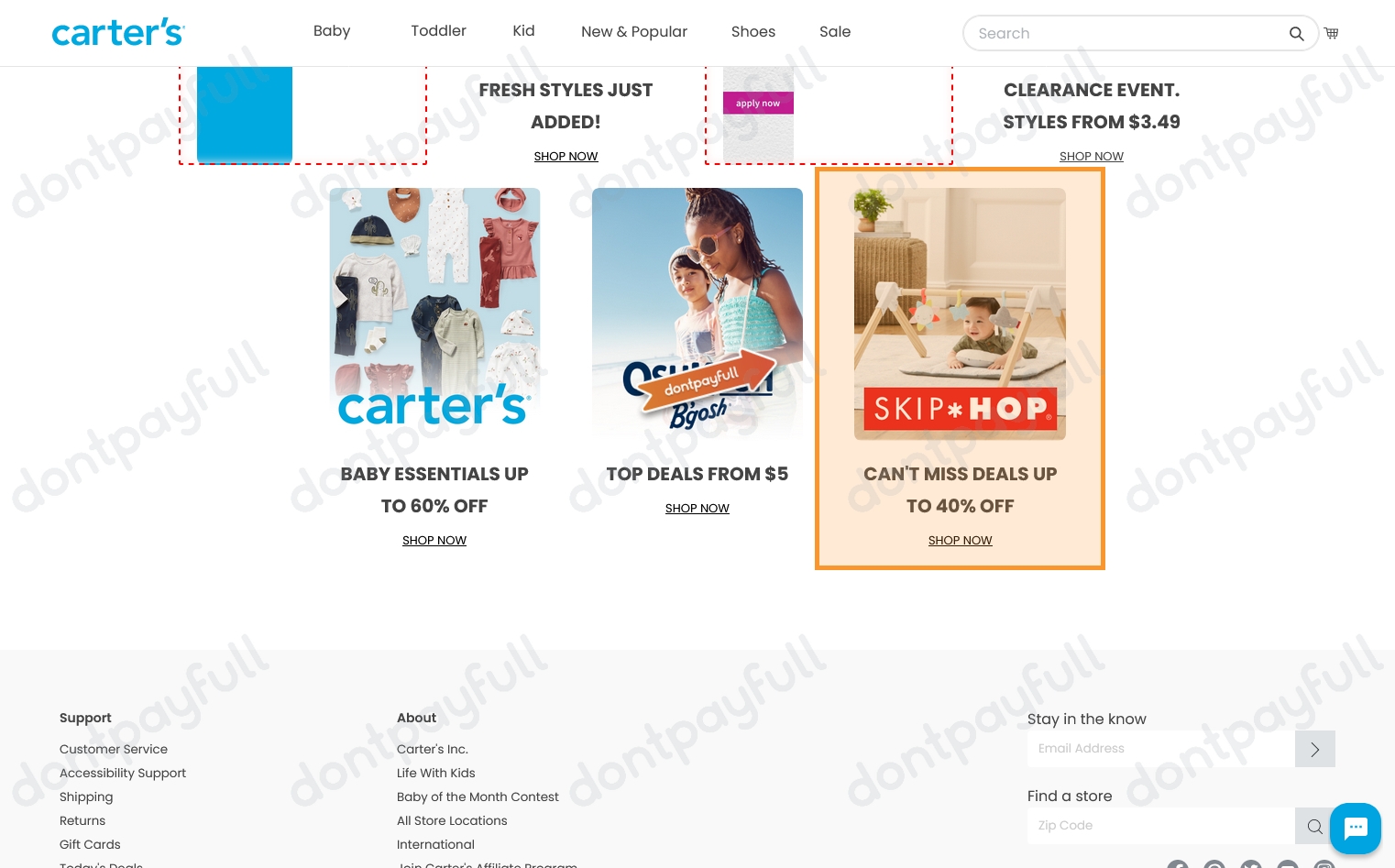 80% Off Carter's Coupon, Promo Codes - July 2023