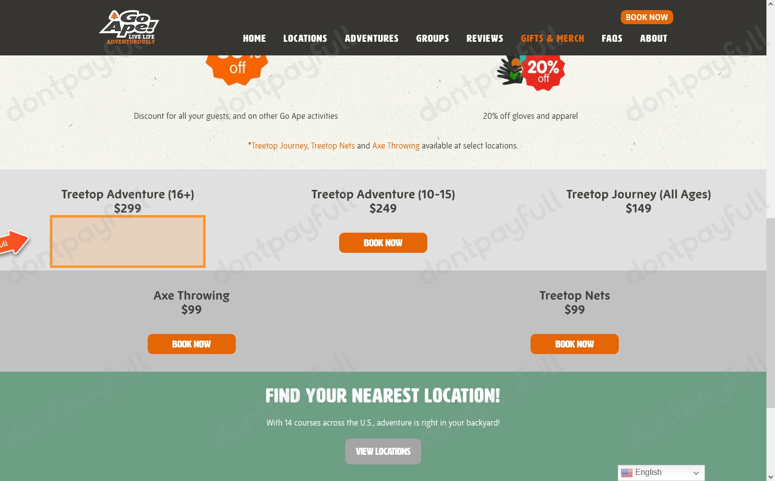 30% Off Go Ape Promo Code, Coupons - October 2023