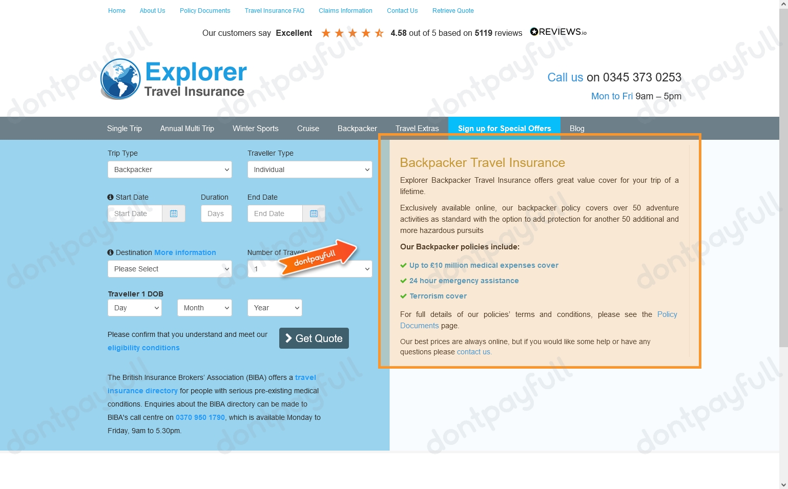 Explorer Travel Insurance Coupons £10 Discount Aug 2024