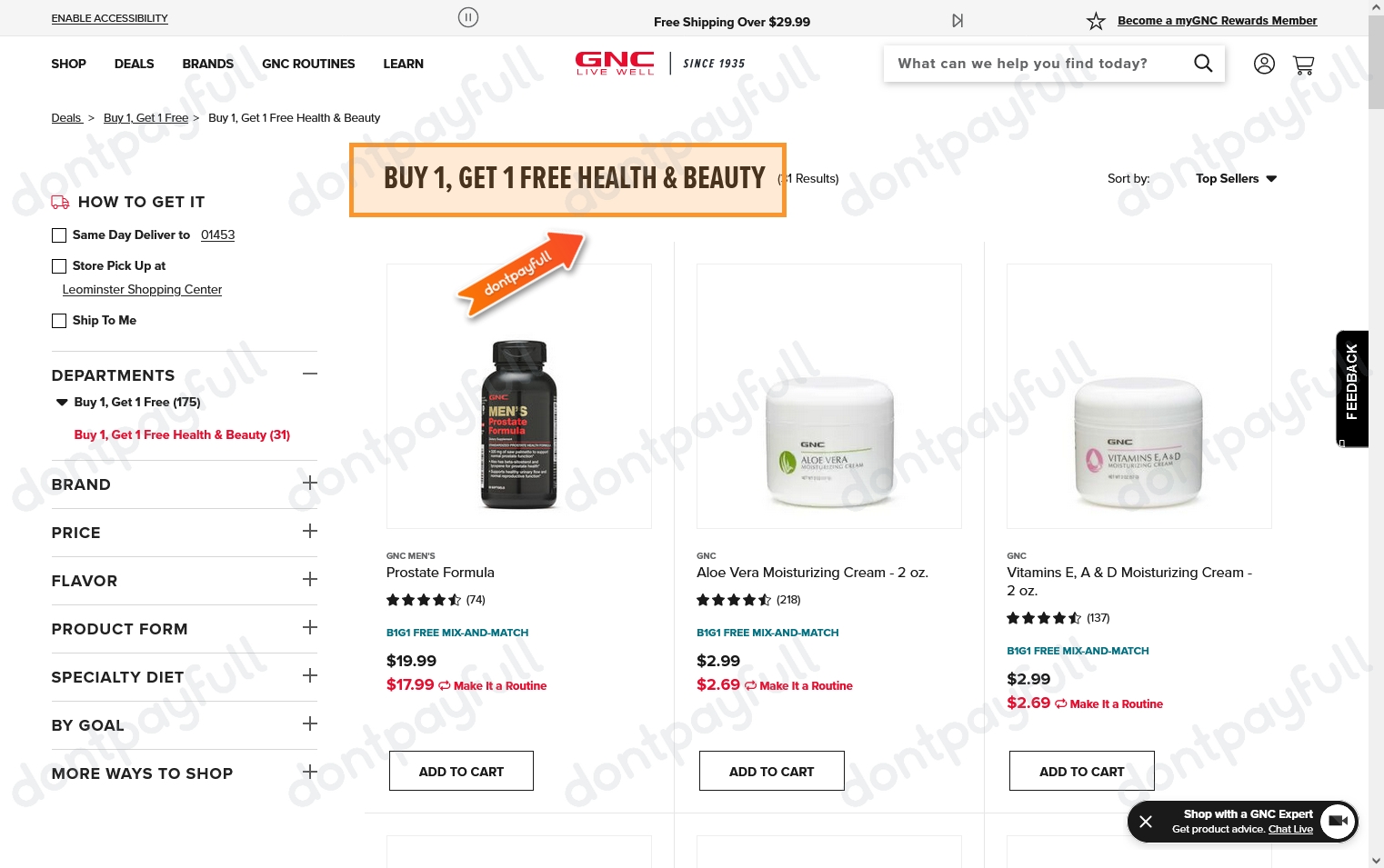80% Off GNC Promo Codes, Coupon Codes - August 2024