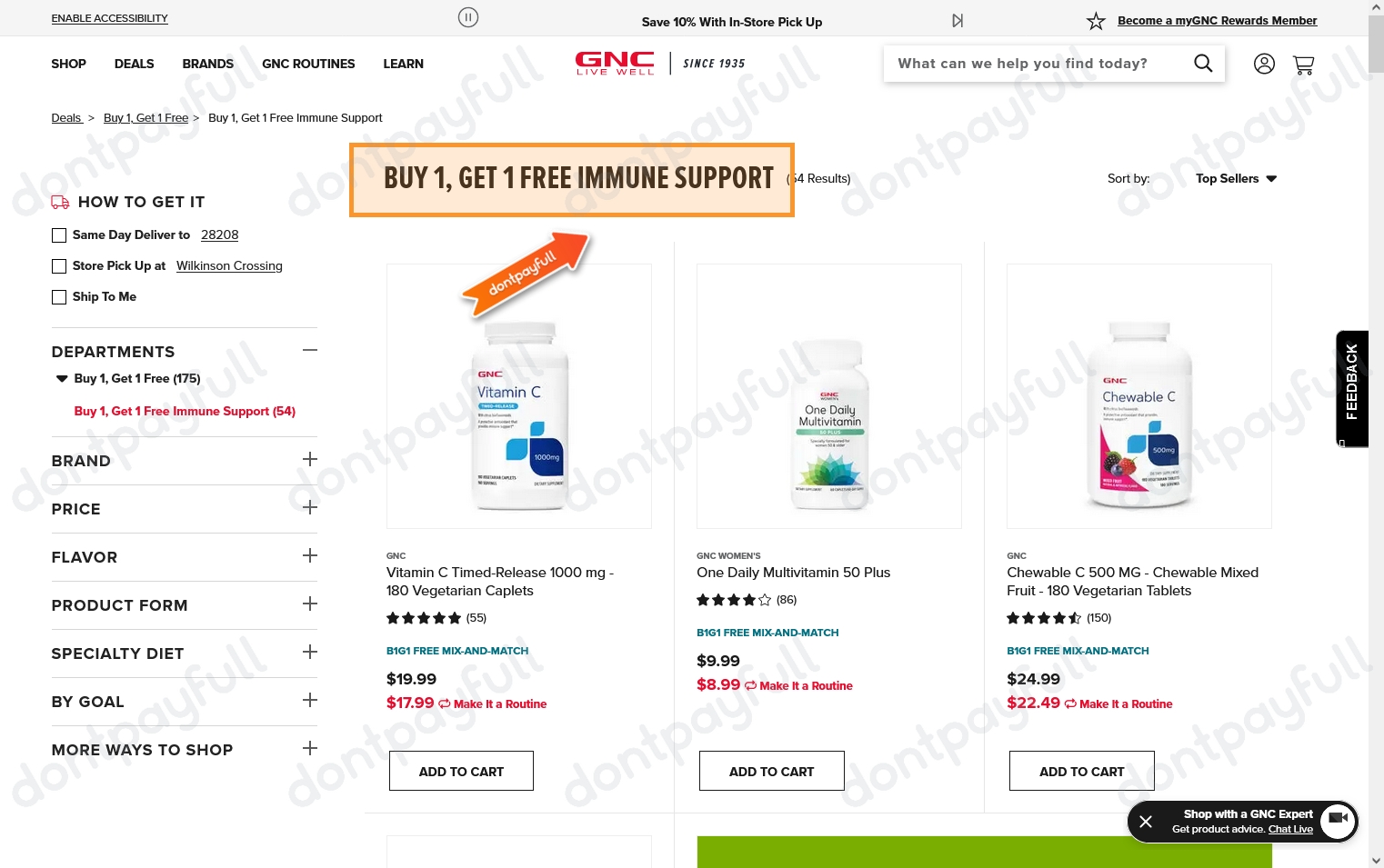 80% Off GNC Promo Codes, Coupon Codes - August 2024