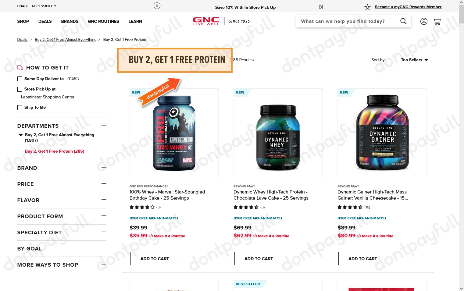 80% Off GNC Promo Codes, Coupon Codes - August 2024