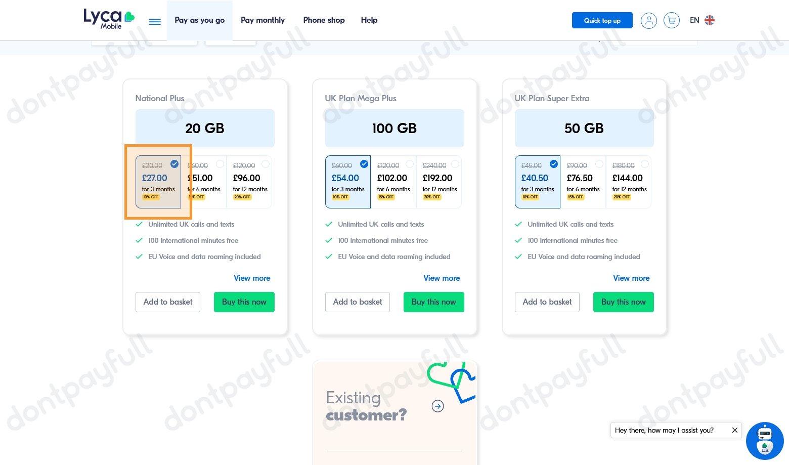 55% Off Lyca Mobile Voucher, Coupon Codes - June 2024