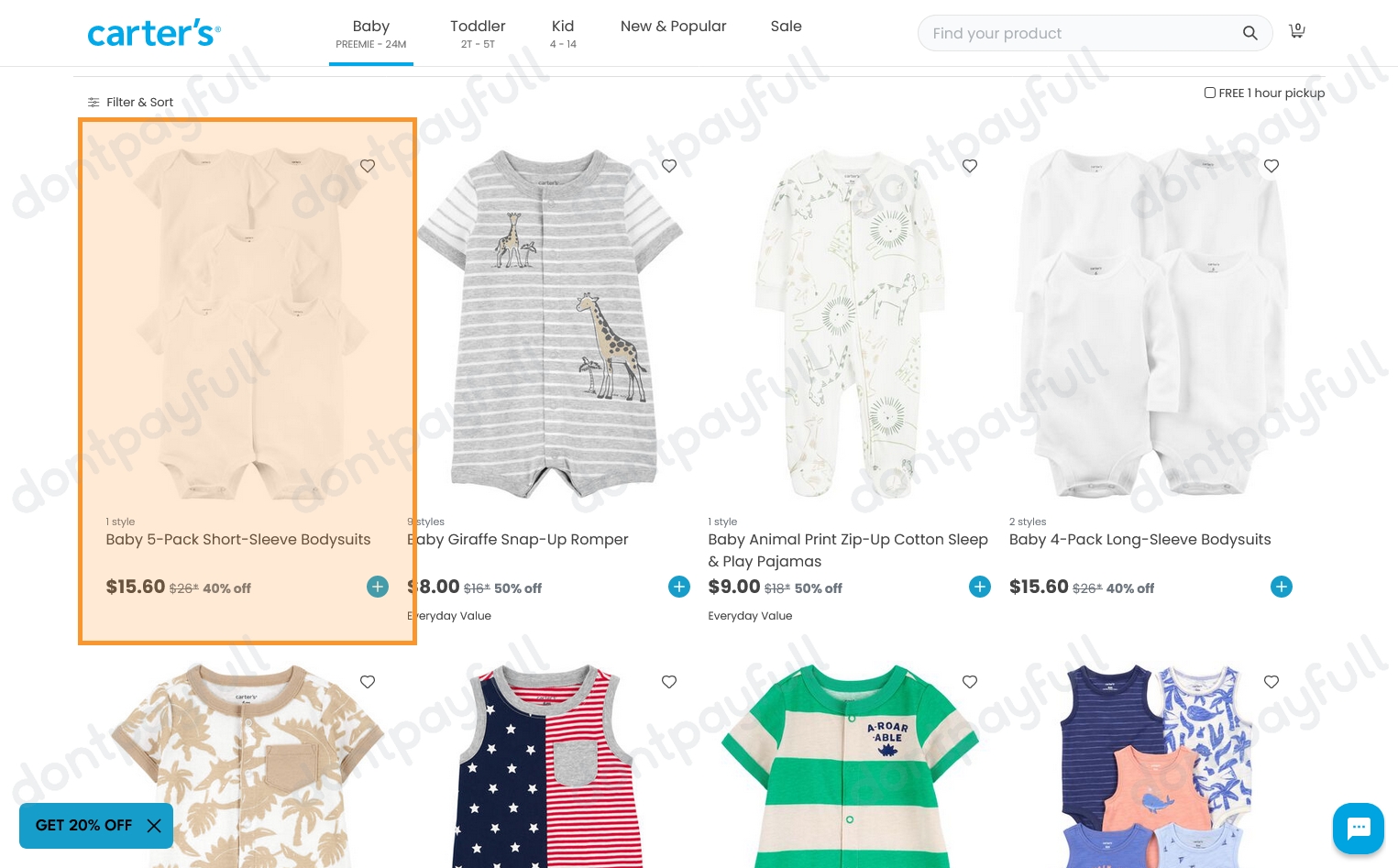 Carter's Promo Codes - 40% Off Coupons Sept. 2024