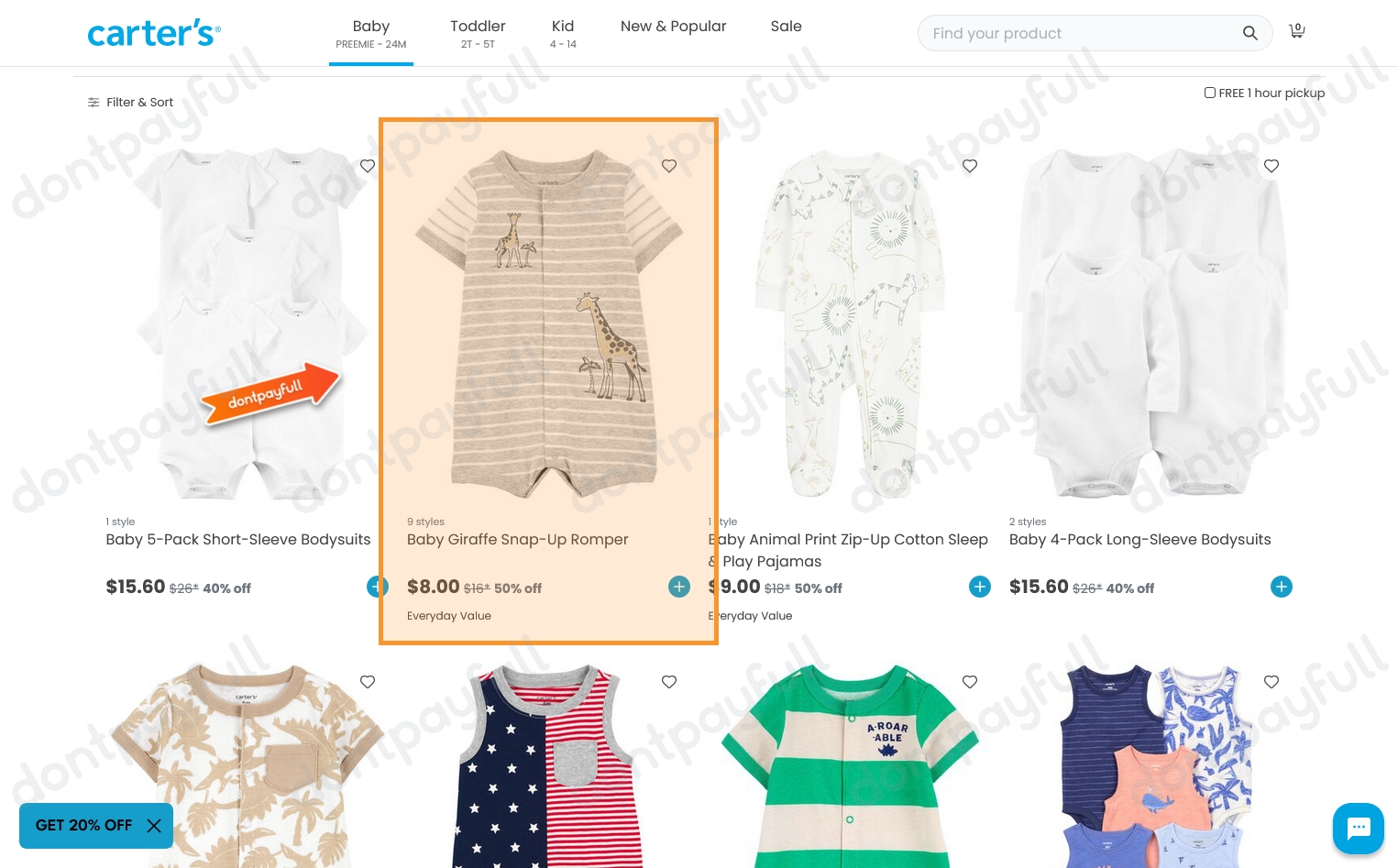 Carter's Promo Codes | 90% OFF | November 2024