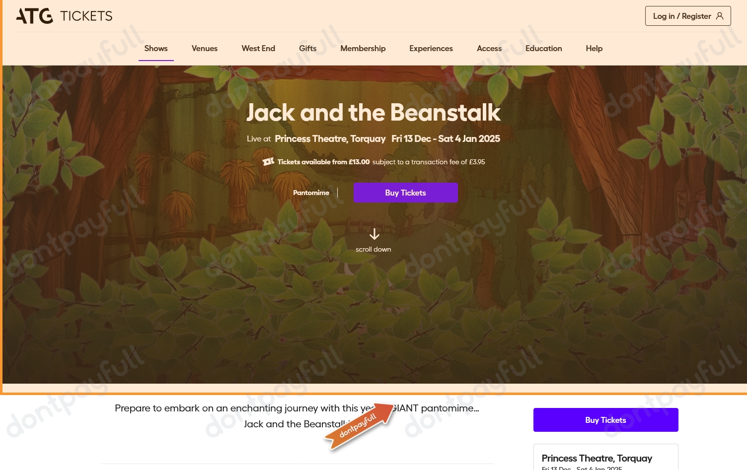 30% Off ATG Tickets Discount Code - (25 Active) May 2024