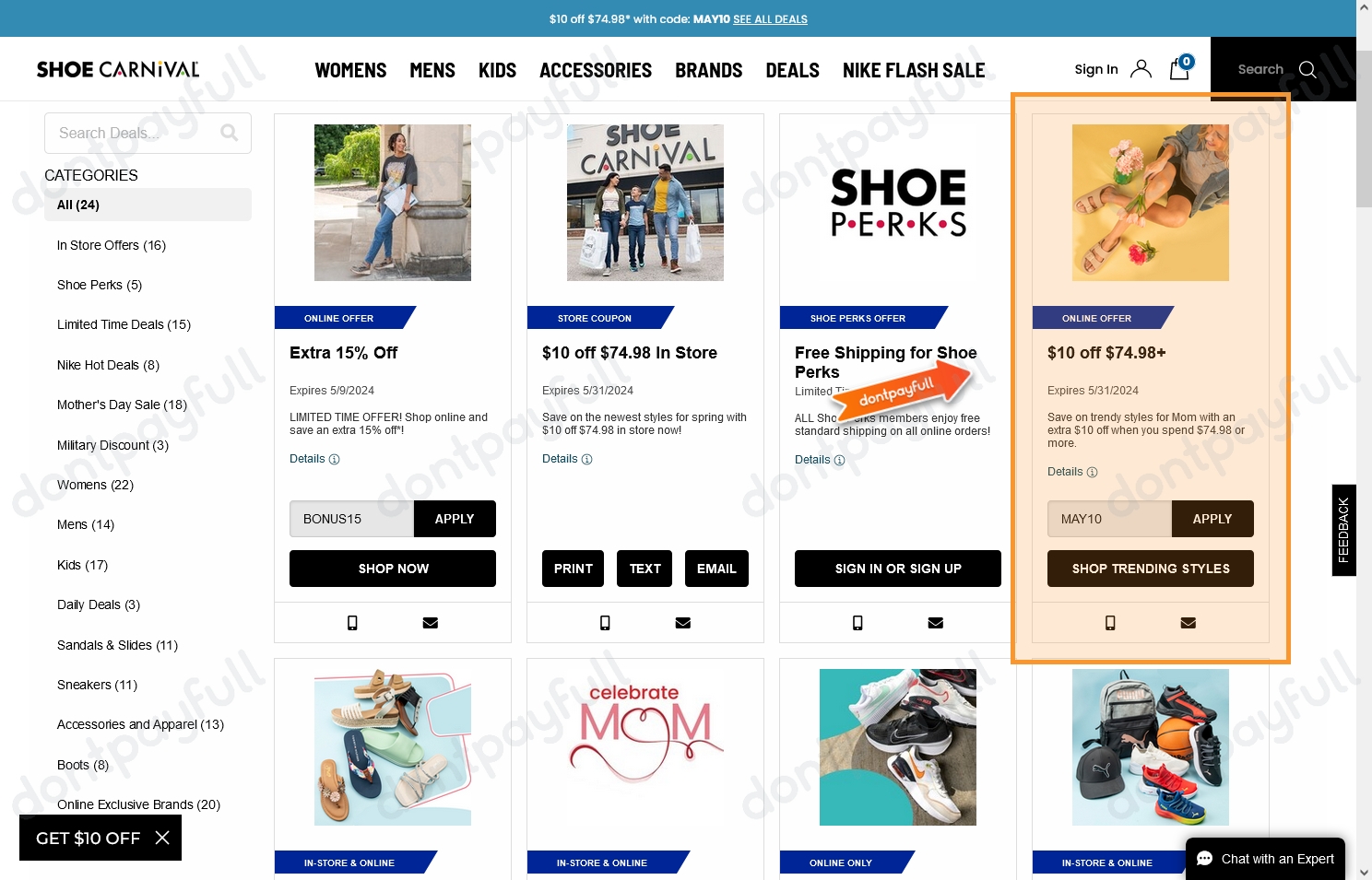 88% Off Shoe Carnival Coupon, Coupon Codes - May 2024
