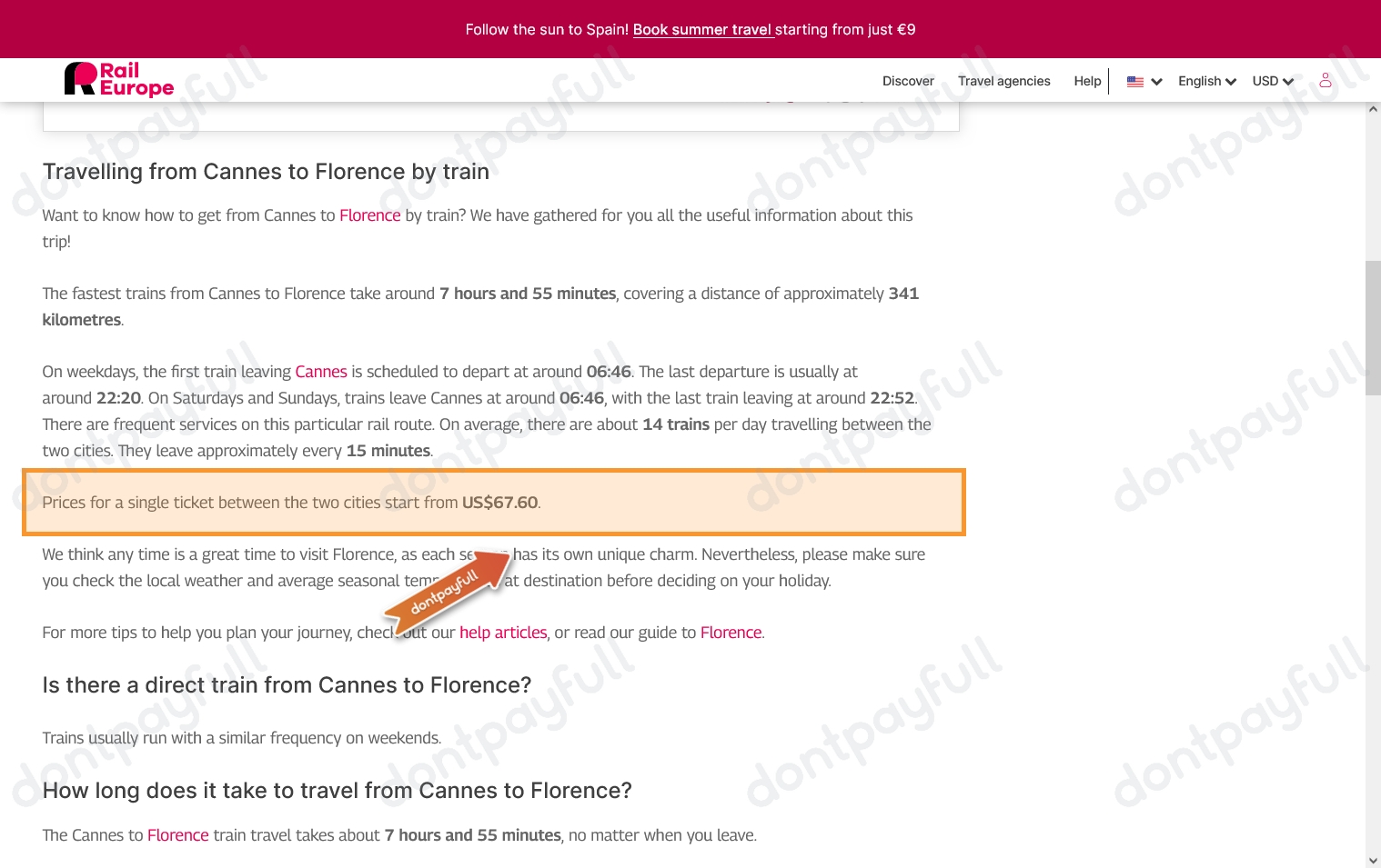 20% Off Rail Europe Voucher Codes - December 2024