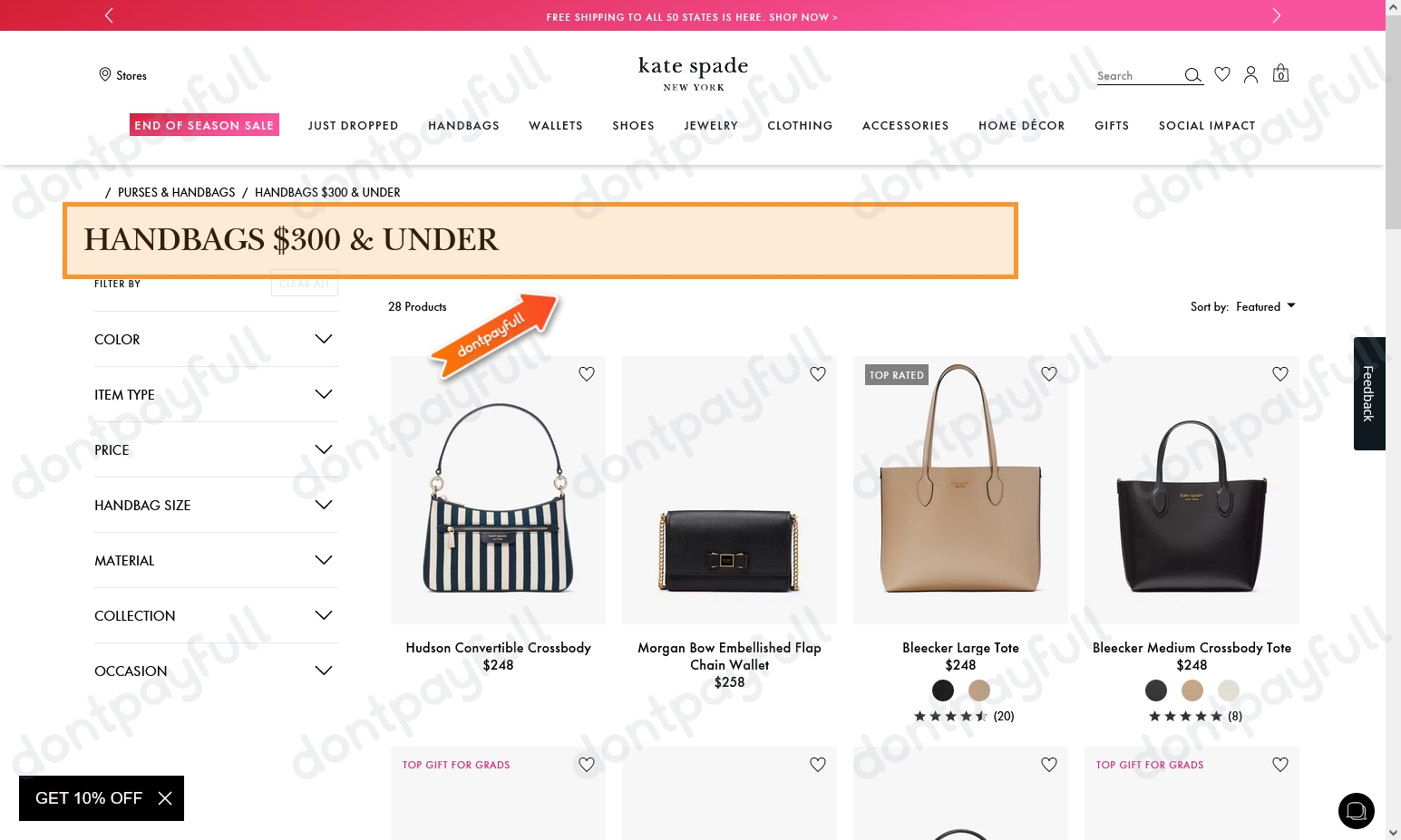 Kate Spade Promo Codes - Get 50% OFF in November 2024