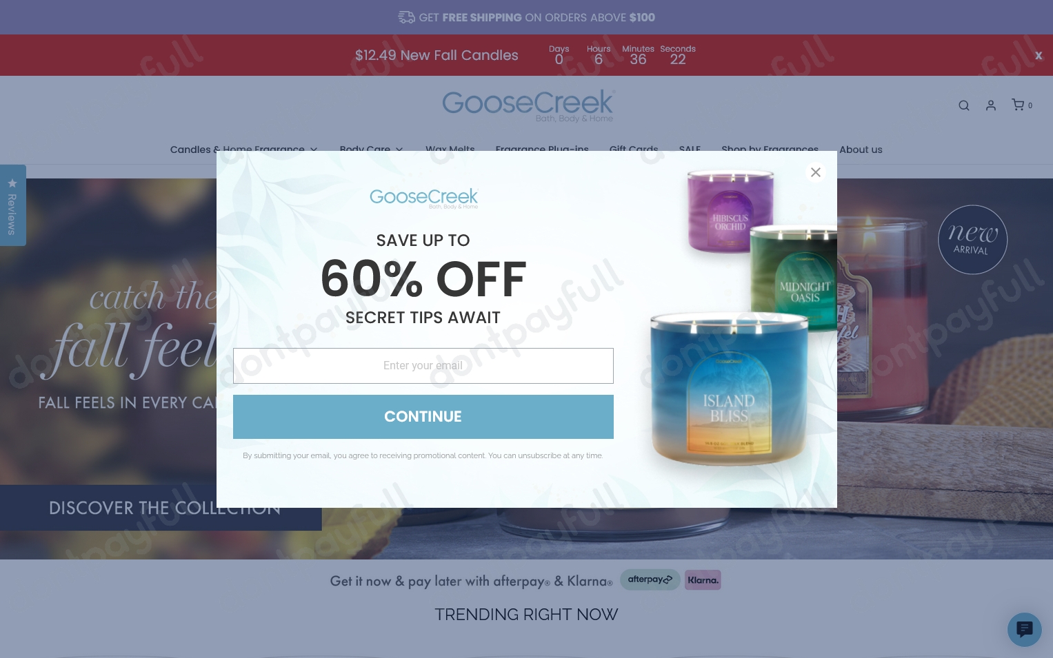 65% Off Goose Creek Candle Discount Codes, Coupons
