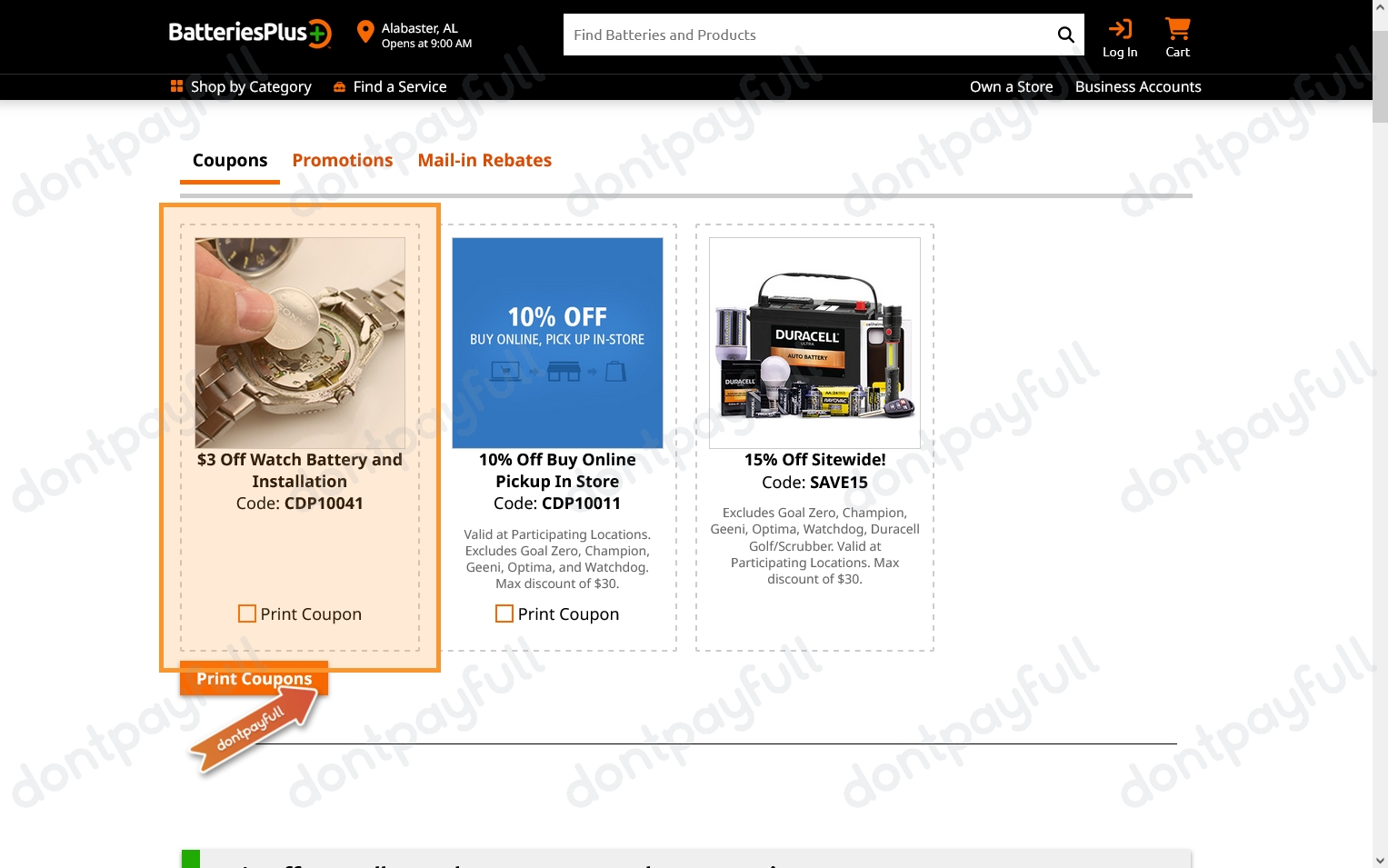 Batteries Plus Coupon Codes | 18% OFF | September 2024