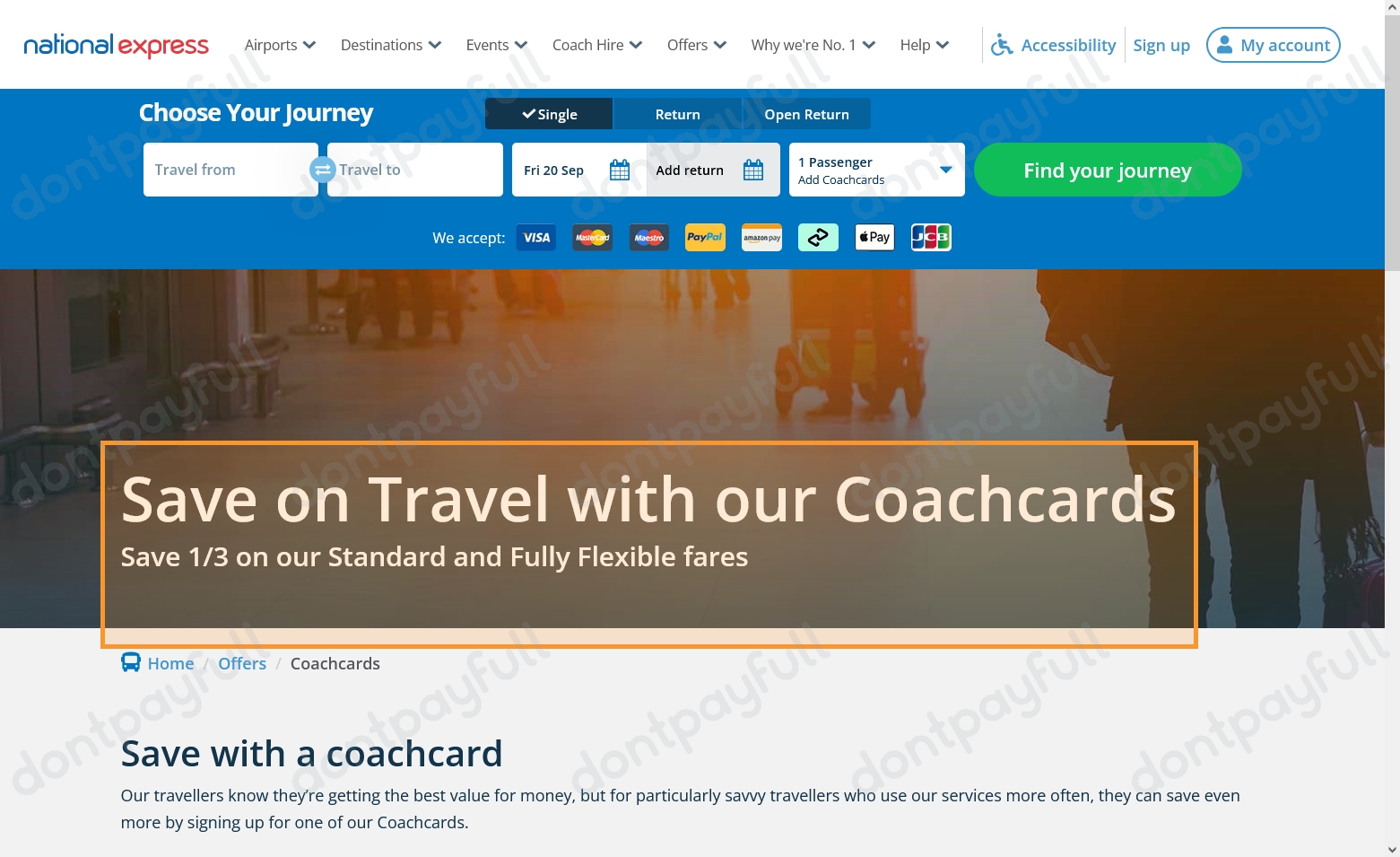 33% Off National Express Discount Codes, Voucher Codes
