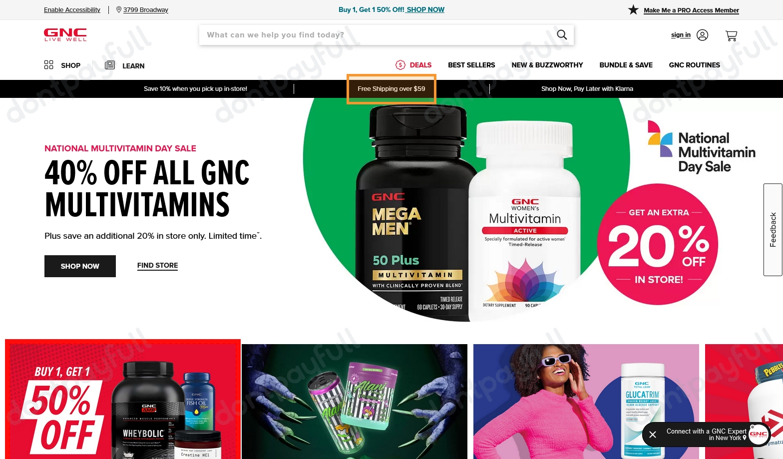 70% Off GNC Coupon Code, Promo Codes - November 2024