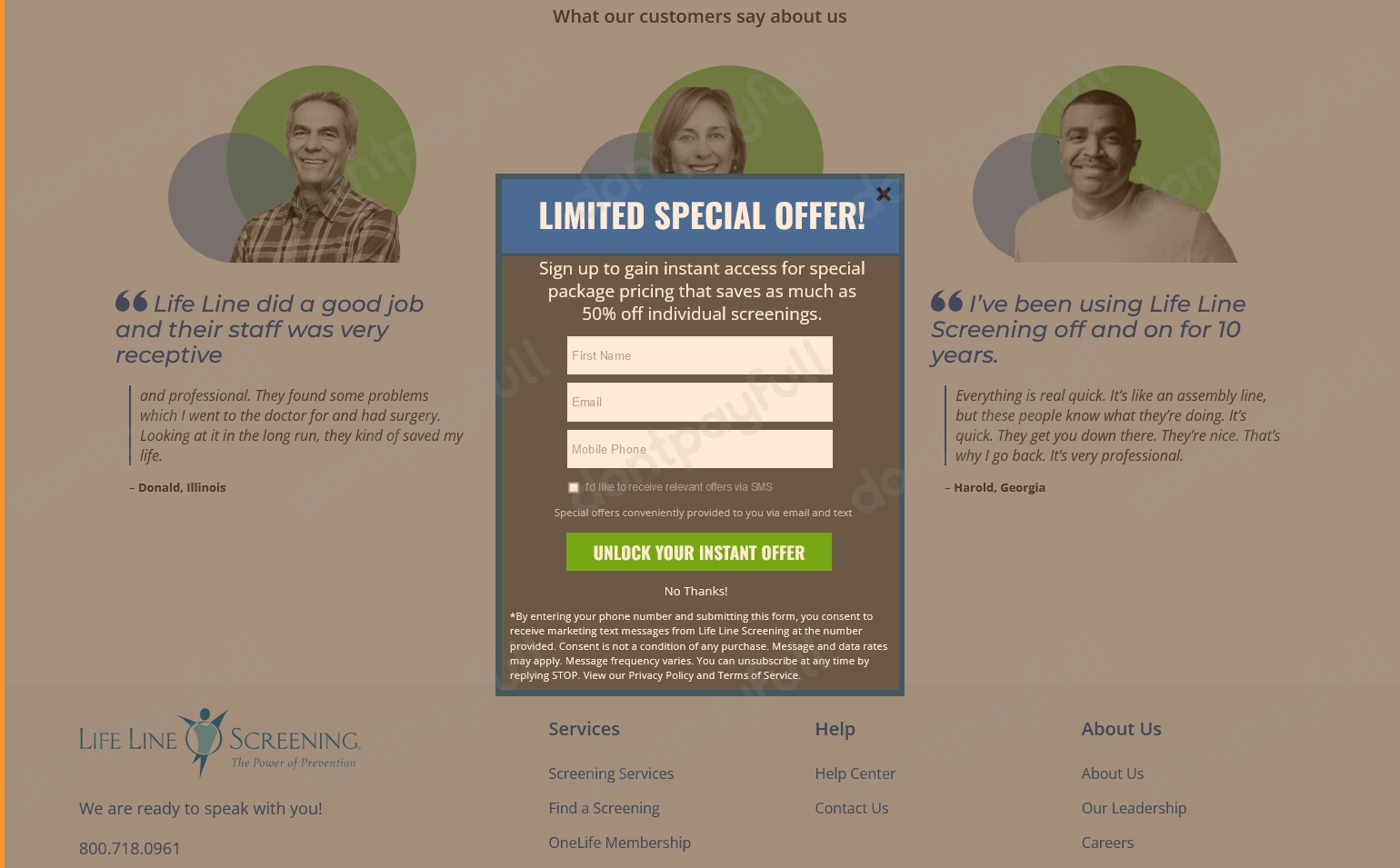 50% Off Life Line Screening Coupon Codes - November 2024