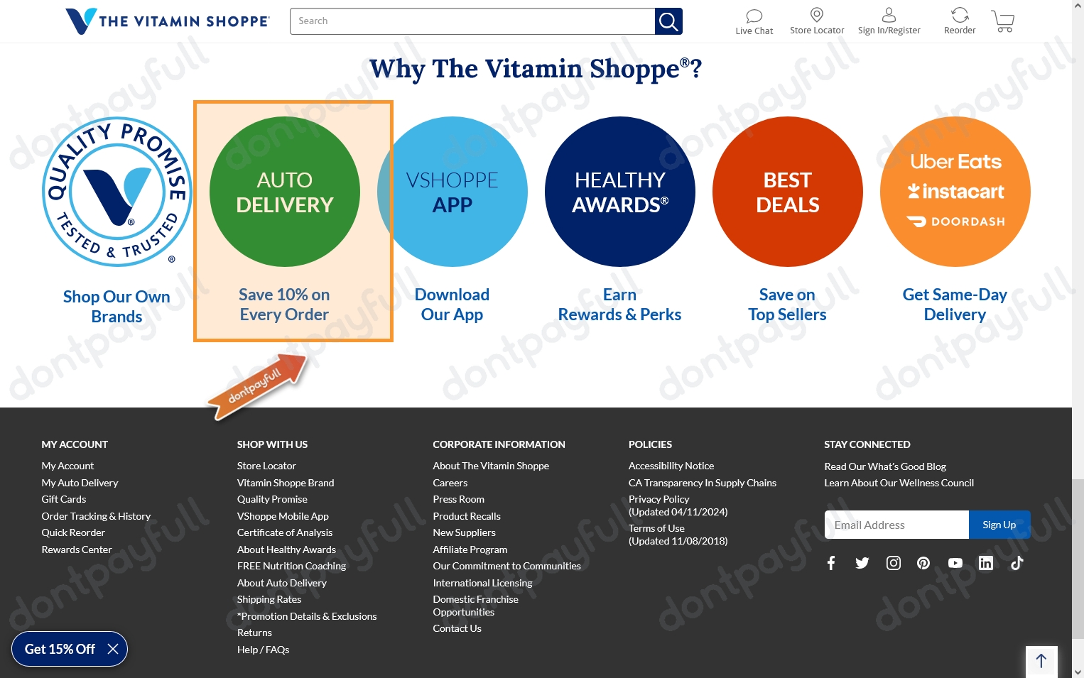 Vitamin Shoppe Coupons - 25% Off Coupon Codes Oct. 2024