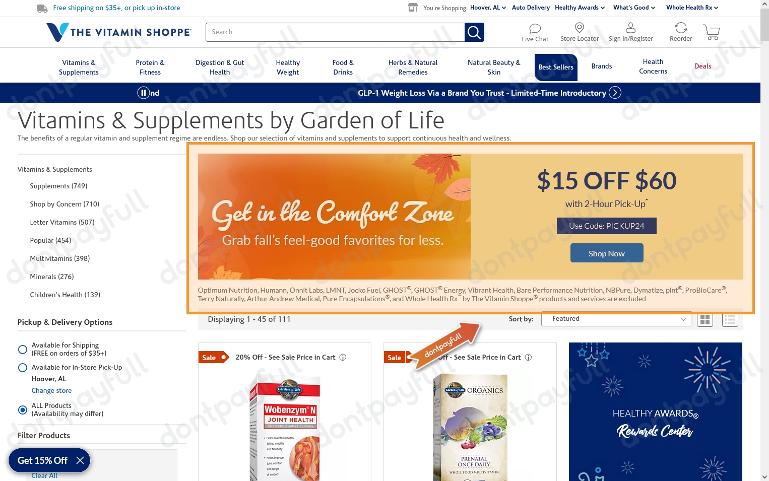Vitamin Shoppe Coupons - 25% Off Coupon Codes Oct. 2024