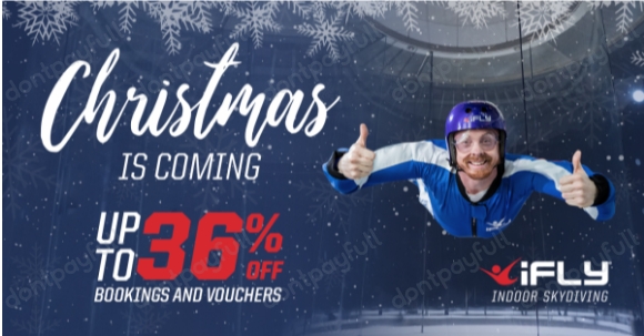 36% Off iFLY Coupon, Promo Code - Nov 2022