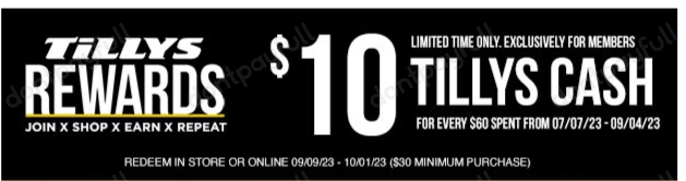 75% Off Tillys Coupon, Promo Codes - August 2023