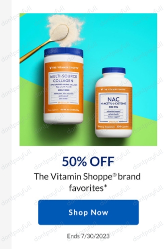 75% Off The Vitamin Shoppe Coupon, Coupon Codes, Jul 2023