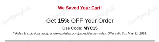 70% Off Andrew Christian DISCOUNT CODE ⇨ May 2024