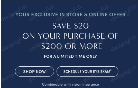 99% Off LensCrafters Promo Code, Coupons - July 2024