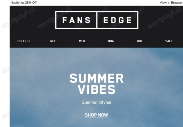 80% Off FansEdge Coupon, Promo Codes - July 2024