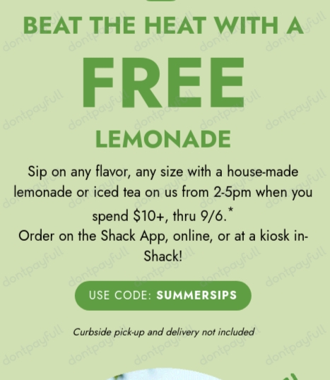 $15 Off Shake Shack Coupon, Promo Codes - July 2024