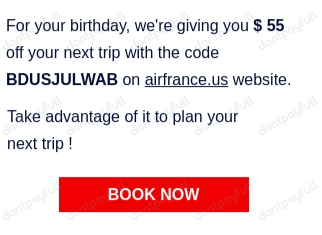 $55 Off Air France Discount Codes - (3 Active) August 2024