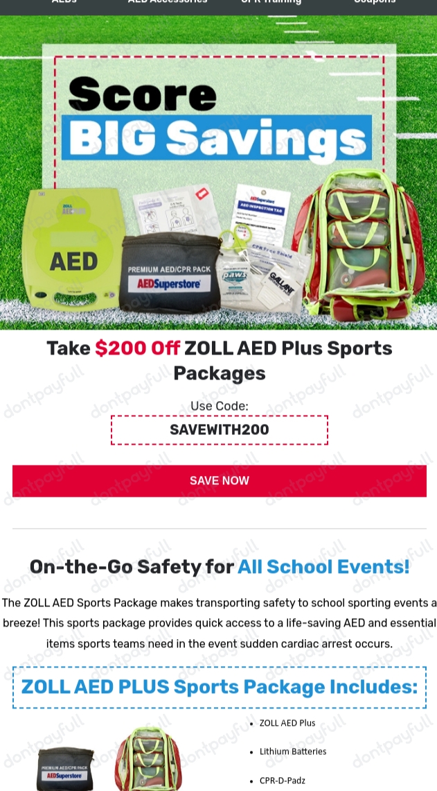 10% Off AED Superstore COUPON (15 ACTIVE) August 2024