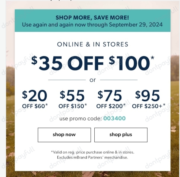 Maurices Promo Codes - 30% Off Coupons September 2024