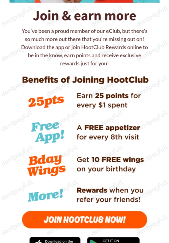 15% Off Hooters Coupon Codes, Promo Codes - Nov 2024